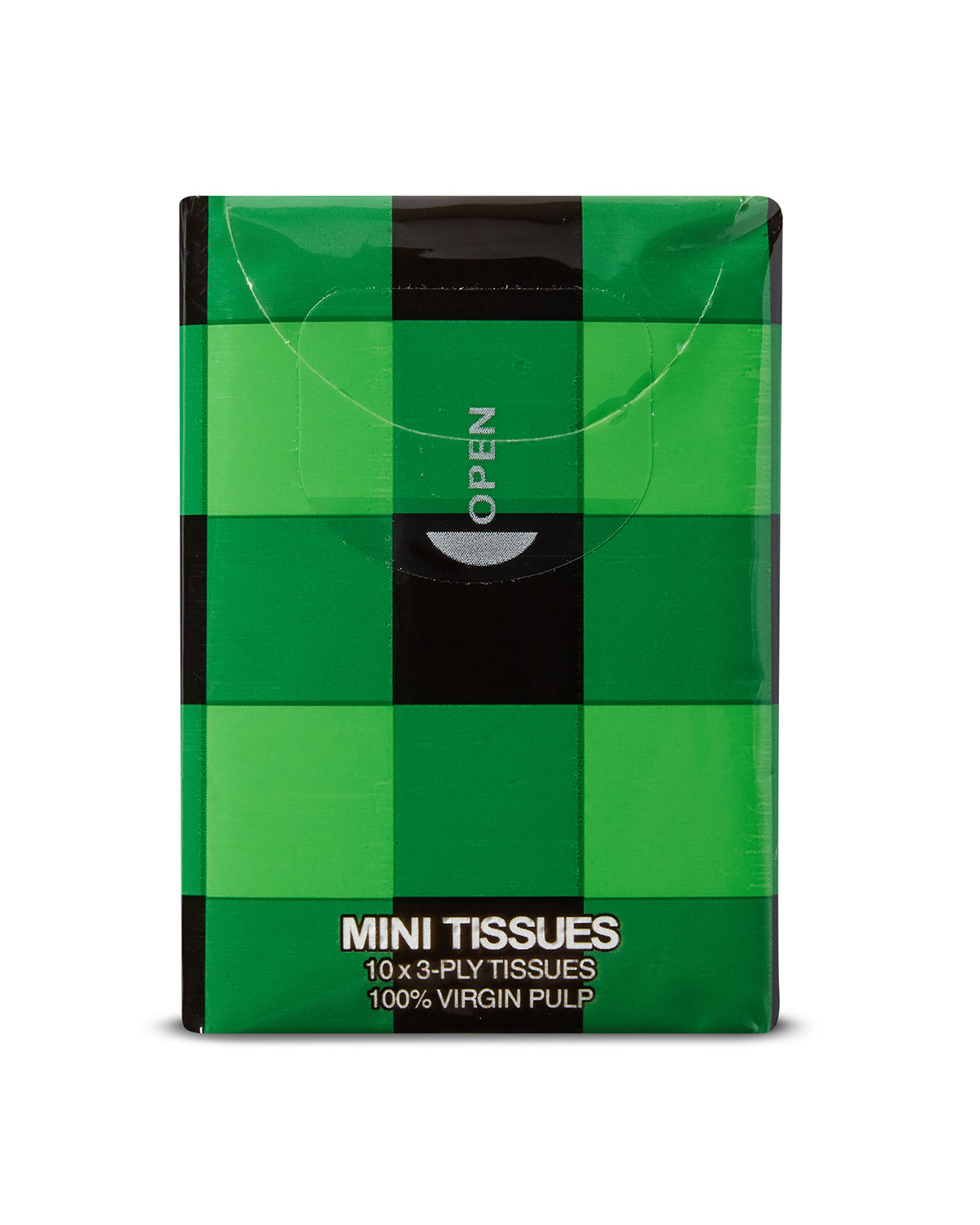 Mini Tissue Packet – Buffalo Plaid – Made in Hawaii